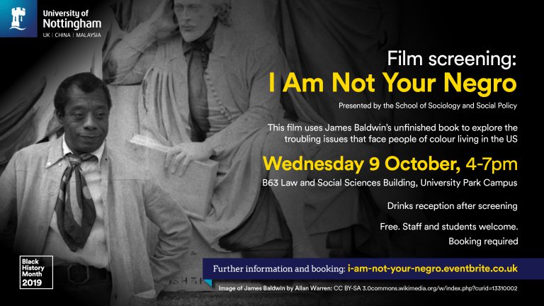 Film screening: I Am Not Your Negro – Campus News