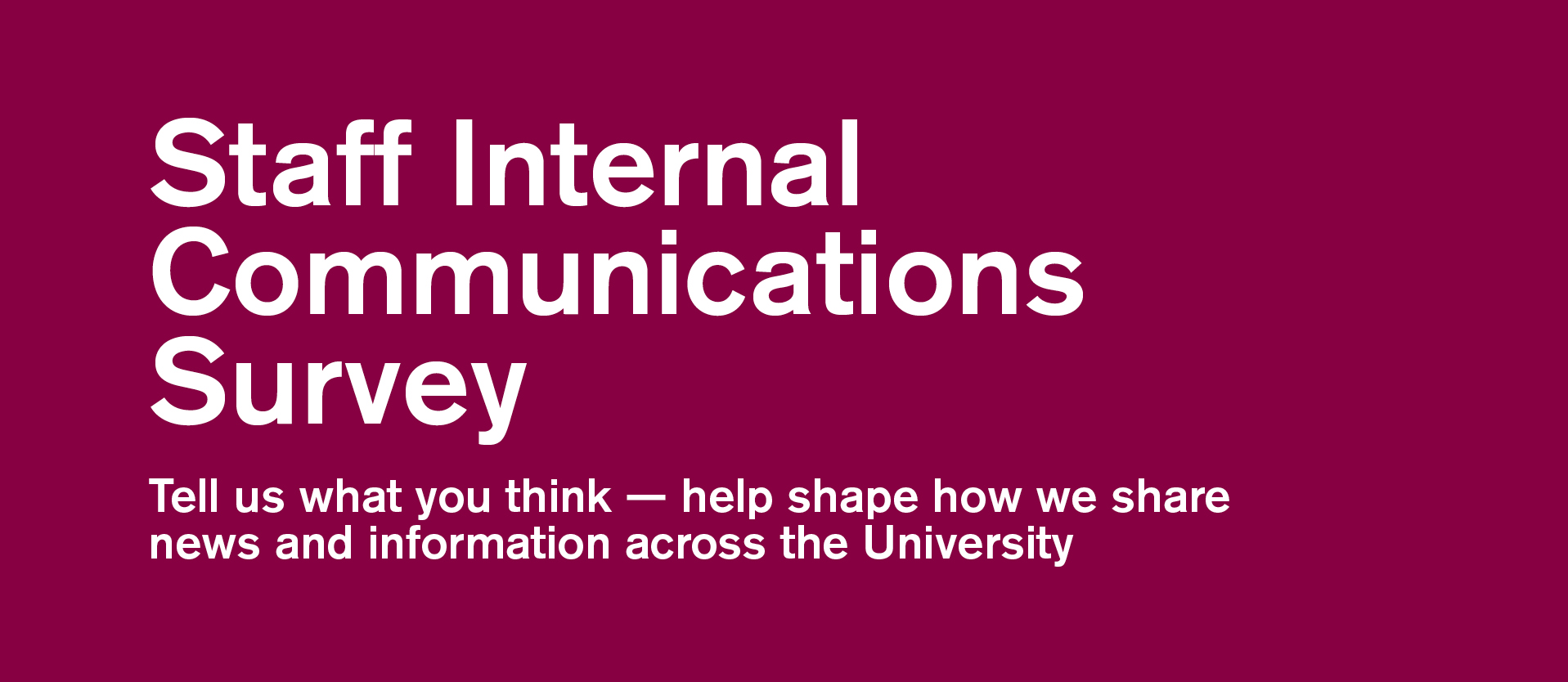 Take The Survey Shape The Future Campus News