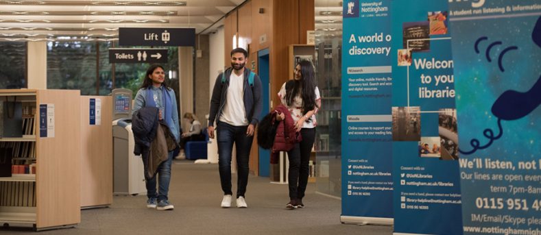 Hallward Library building works – Campus News